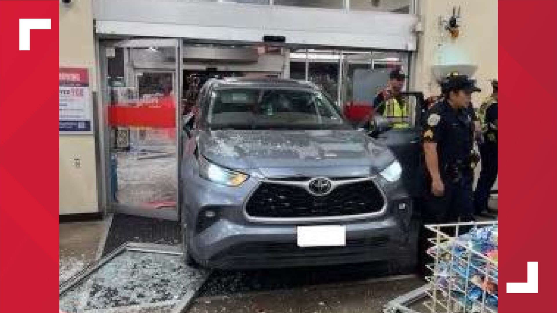 Man arrested for intentionally crashing through Odessa H-E-B entrance ...