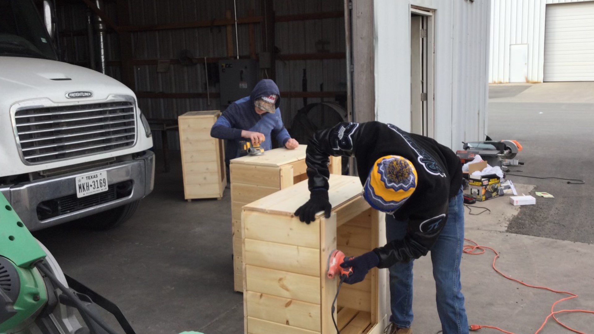 Midland Eagle Scout's flag retirement collection boxes for veterans to ...