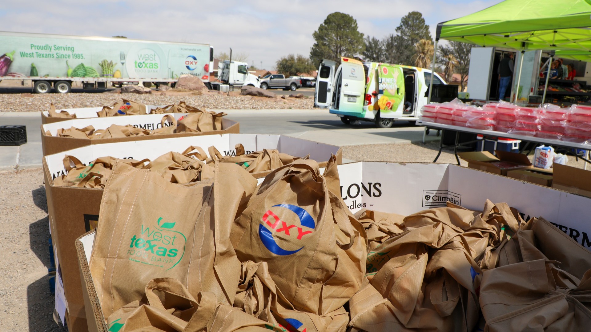 Oxy and West Texas Food Bank partner up to activate new Farmer's Market ...