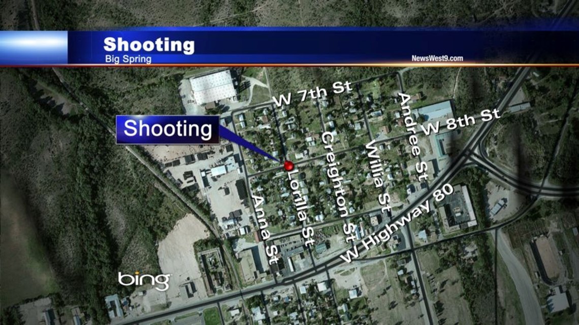 Police Investigating Evening Shooting in Big Spring | newswest9.com