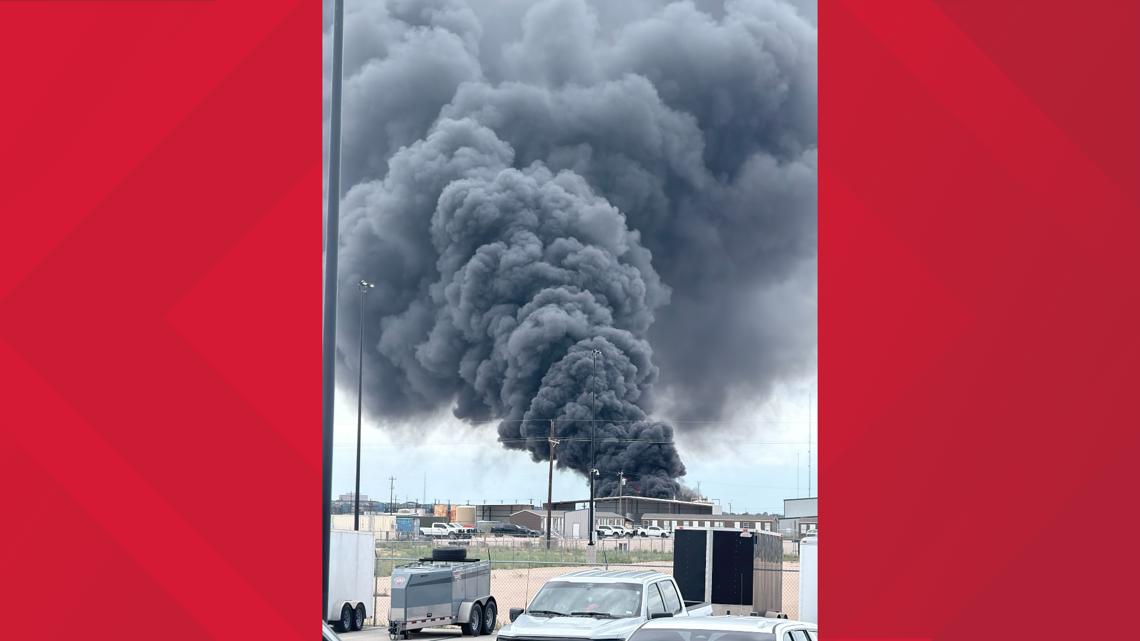 No injuries reported after fire at Midland tank battery disposal site ...
