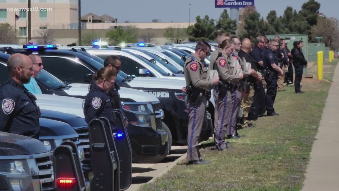 Local first responders honor fallen Texas DPS trooper | newswest9.com