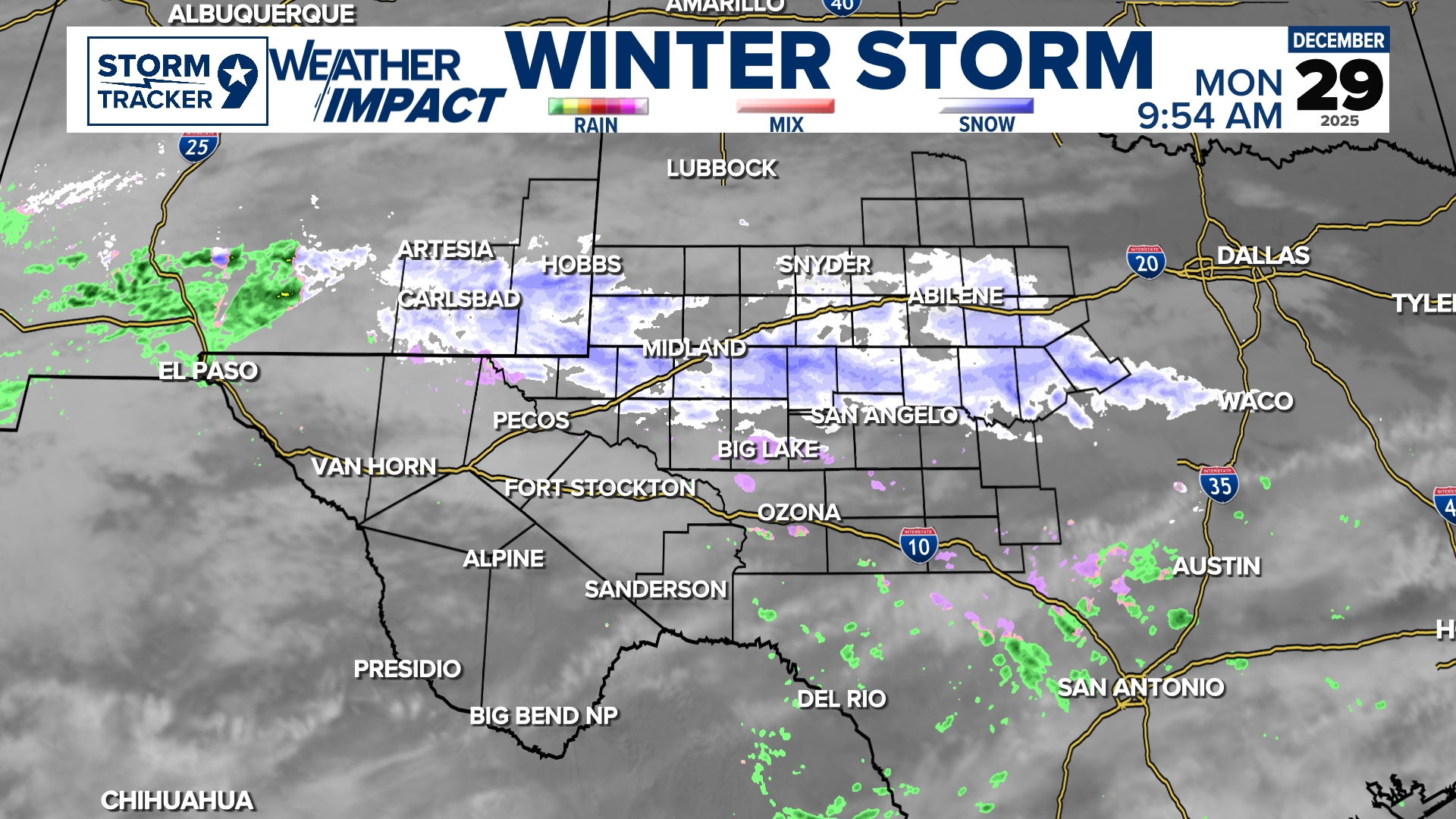 Why did it snow in West Texas? | newswest9.com
