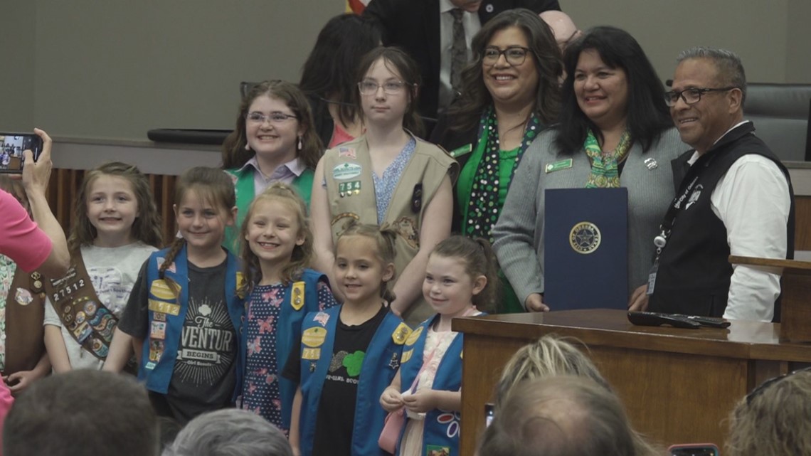 West Texas area chapter celebrates National Girl Scout Day | newswest9.com