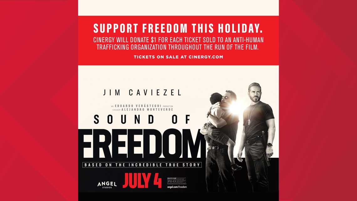 Cinergy Movie Theaters to put on 'Sound of Freedom' movie fundraiser ...