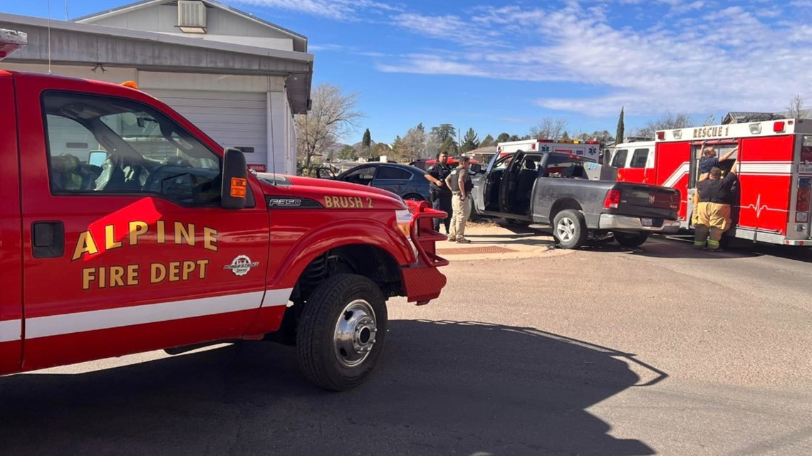 A person in Alpine is moderately to severely injured after a car ...