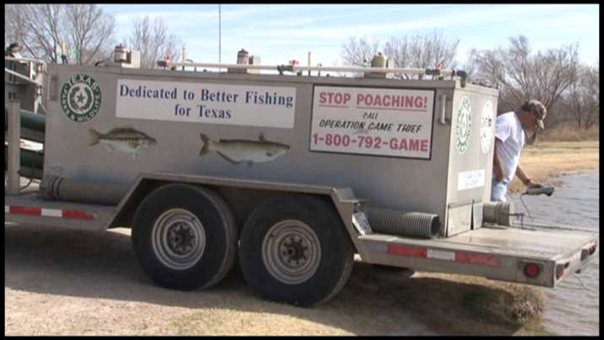 Comanche Trail Lake stocked up with rainbow trout | newswest9.com