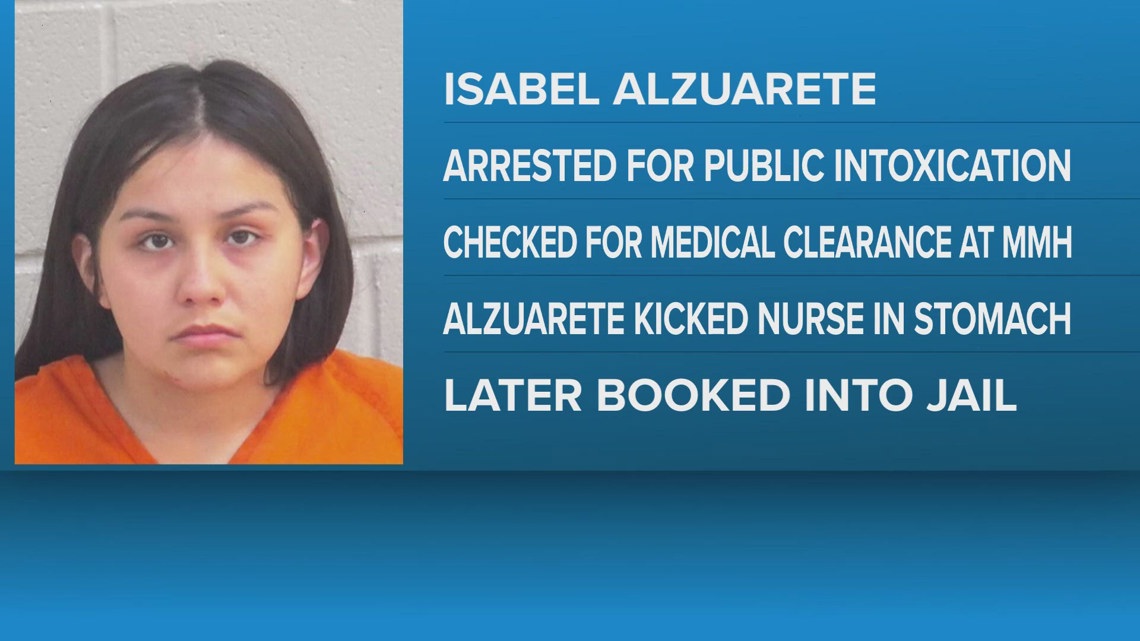 Midland woman arrested after disturbance, reportedly kicked nurse at ...