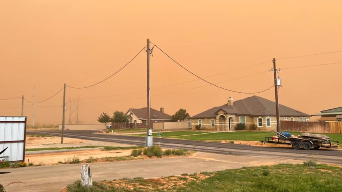 VIEWER PHOTOS: Dust storm rolls into the Permian Basin | newswest9.com