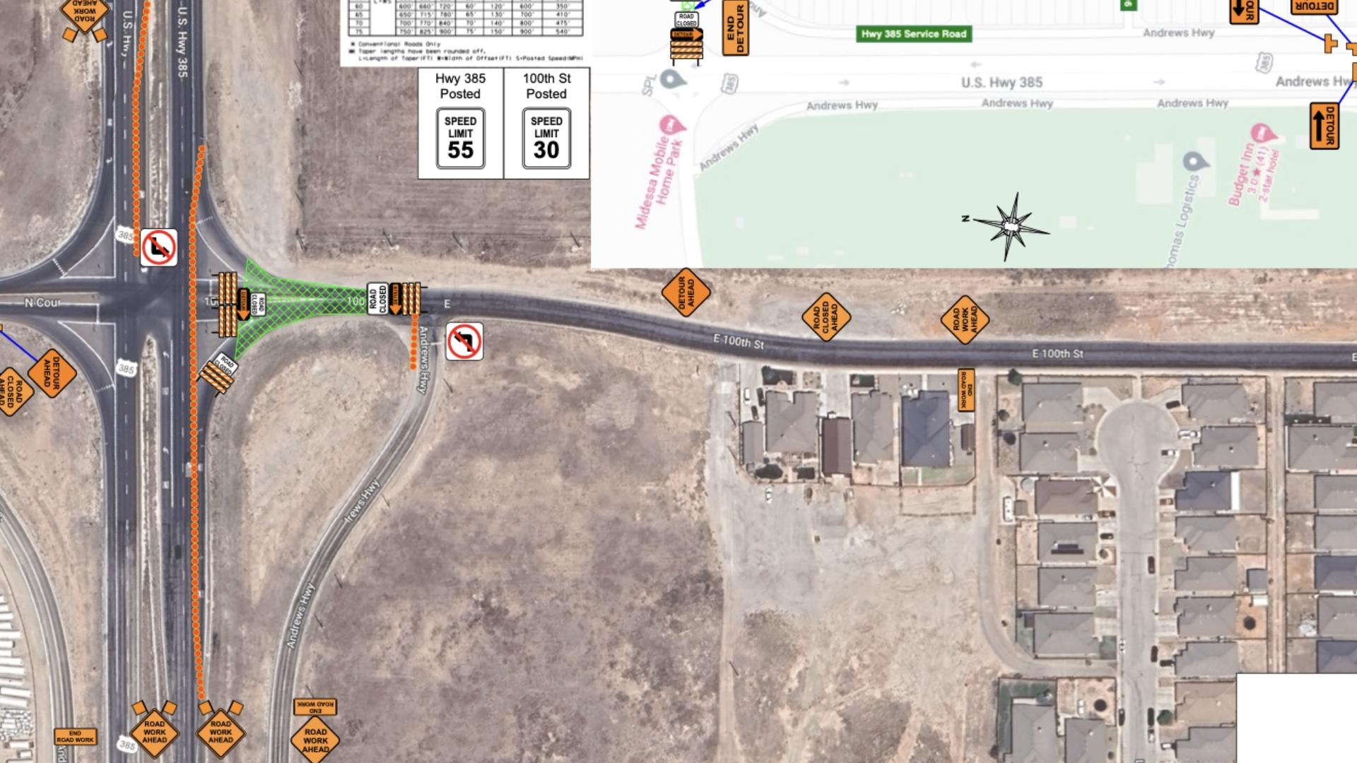 Road work to begin on 100th St. starting June 6 in Odessa | newswest9.com