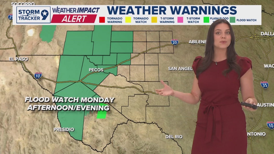 Homes destroyed, 18-wheeler blown over, roads flooded by Big Spring ...