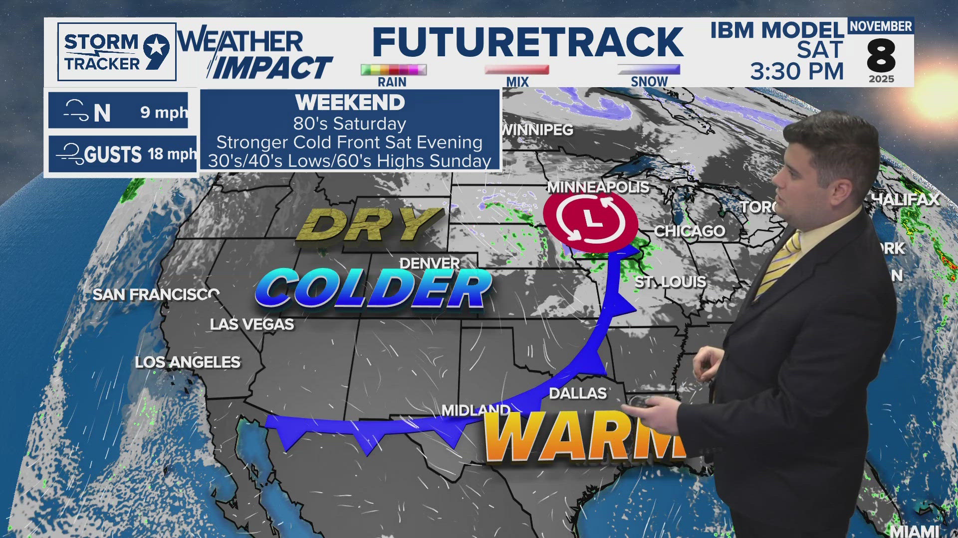 Strongest Cold Front of the Season This Weekend | West Texas Forecast ...