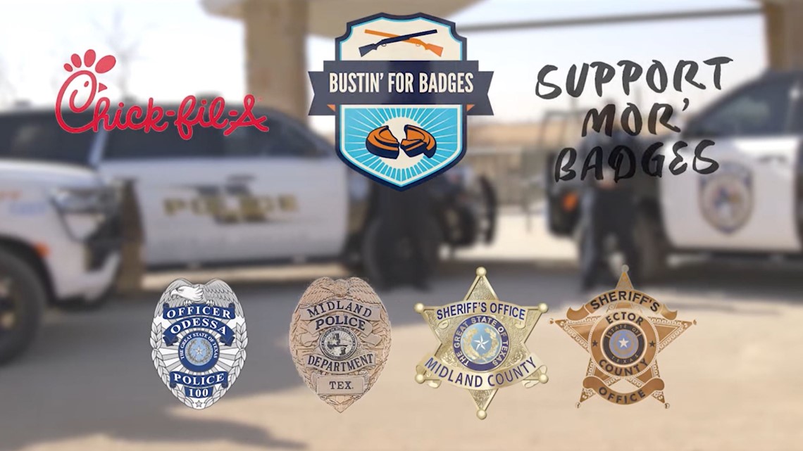 Local law enforcement holding 'Support Mor Badges' event | newswest9.com