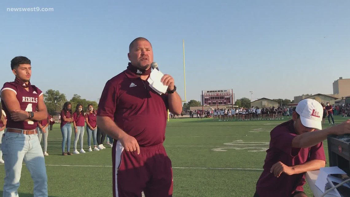 Lee Rebels coach addresses school name change | newswest9.com
