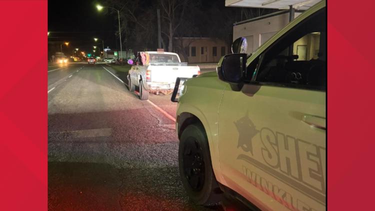 A passenger is on the run in Kermit tonight after fleeing traffic stop ...