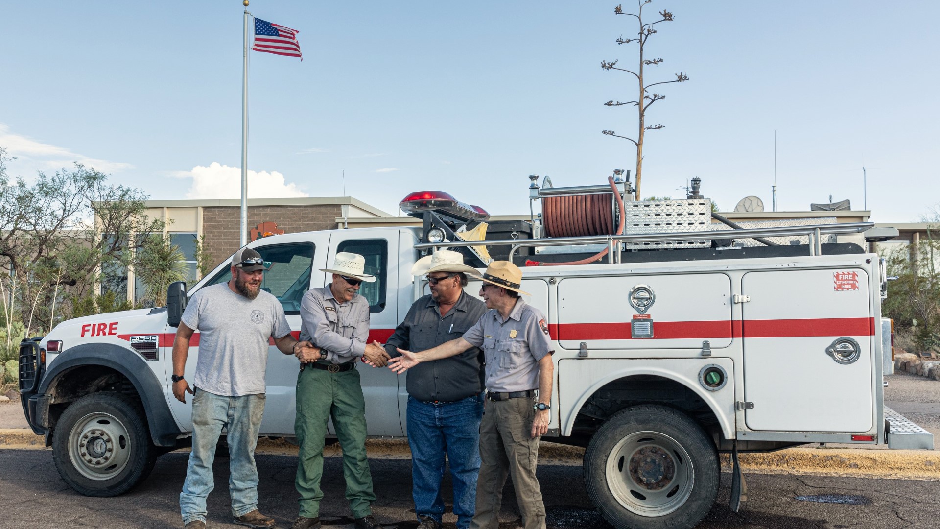 Marathon Fire Department receives Wildland Fire Engine from Big Bend ...