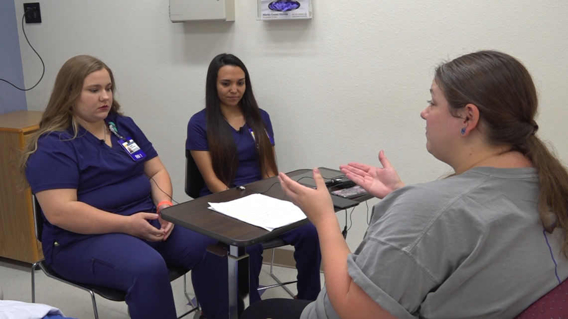 Local nurses head to the front lines during a rise in COVID-19 patients ...