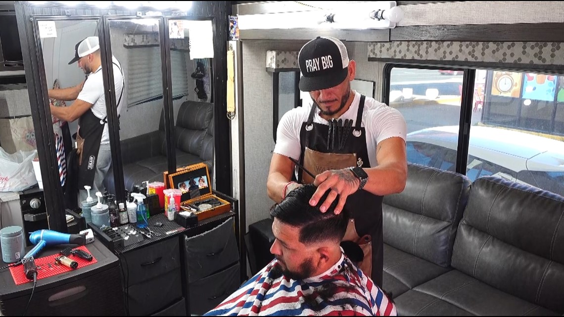 Meet the barber who cuts hair for prayers | newswest9.com
