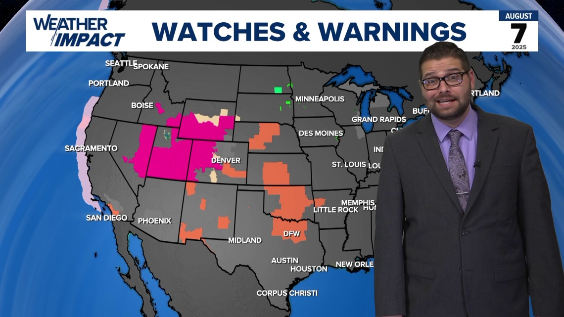 National Weather Outlook | newswest9.com