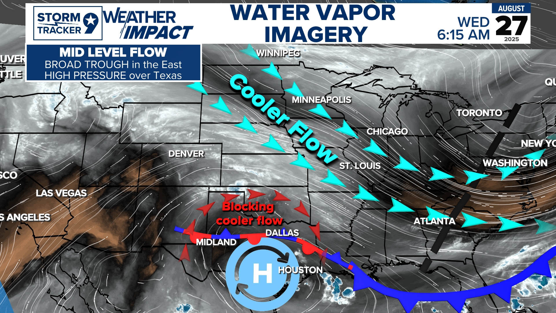 The science behind the last cold front and why the Labor Day cold front ...