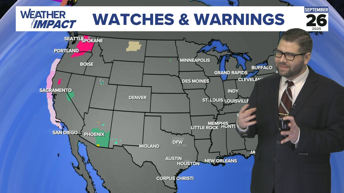 National Weather Outlook | newswest9.com