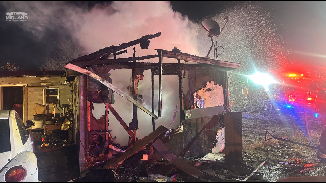 Midland Fire Department responds to structure fire that left one dead ...