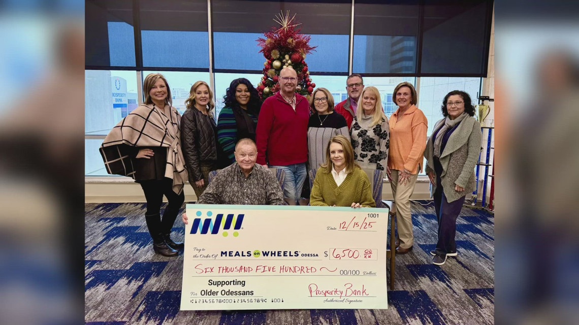 Prosperity Bank supports Meals on Wheels’ Santa for Seniors | newswest9.com