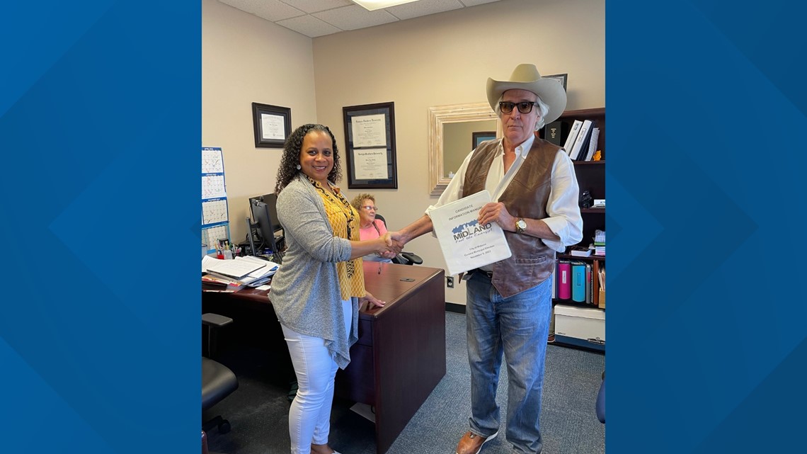 Robert Allen Dickson files to run for Midland Mayor | newswest9.com