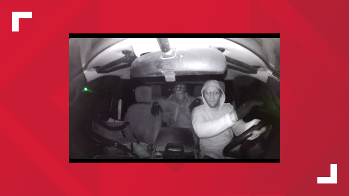 Watch: Dash cam footage shows suspects stealing truck in Odessa ...