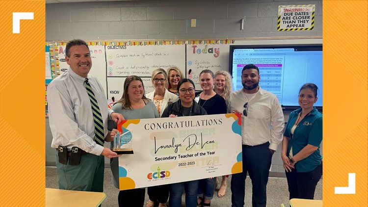 Two ECISD teachers awarded with "Teachers of the Year" honors ...