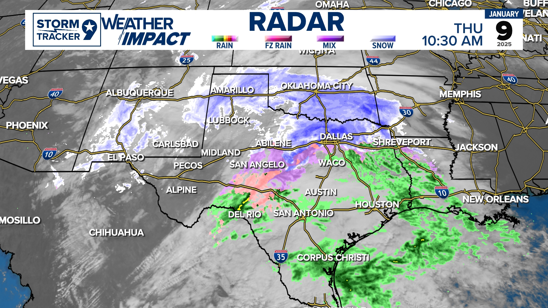 Weather Impact Recap: Texas Winter Storm to start the New Year ...