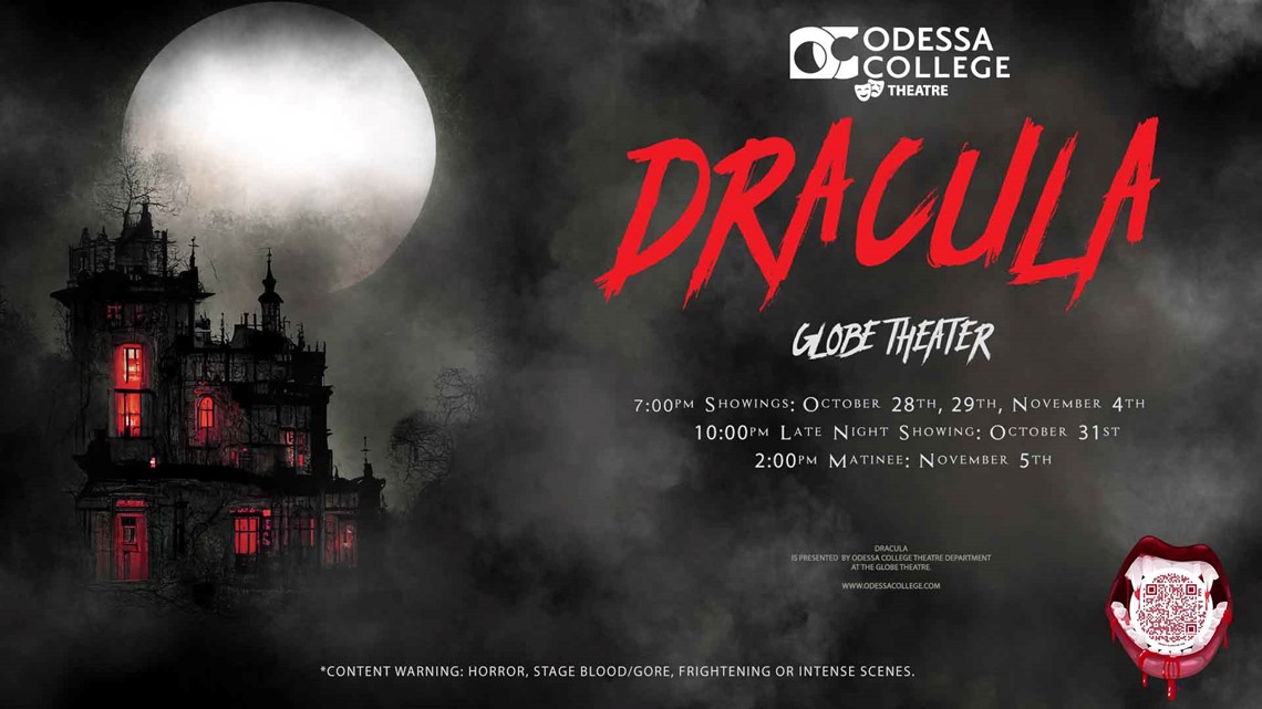 Odessa College Theatre debuts Dracula | newswest9.com