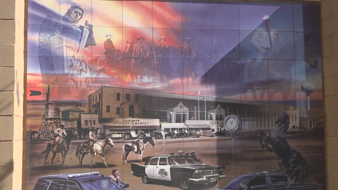 First responders mural unveiled in City of Andrews | newswest9.com