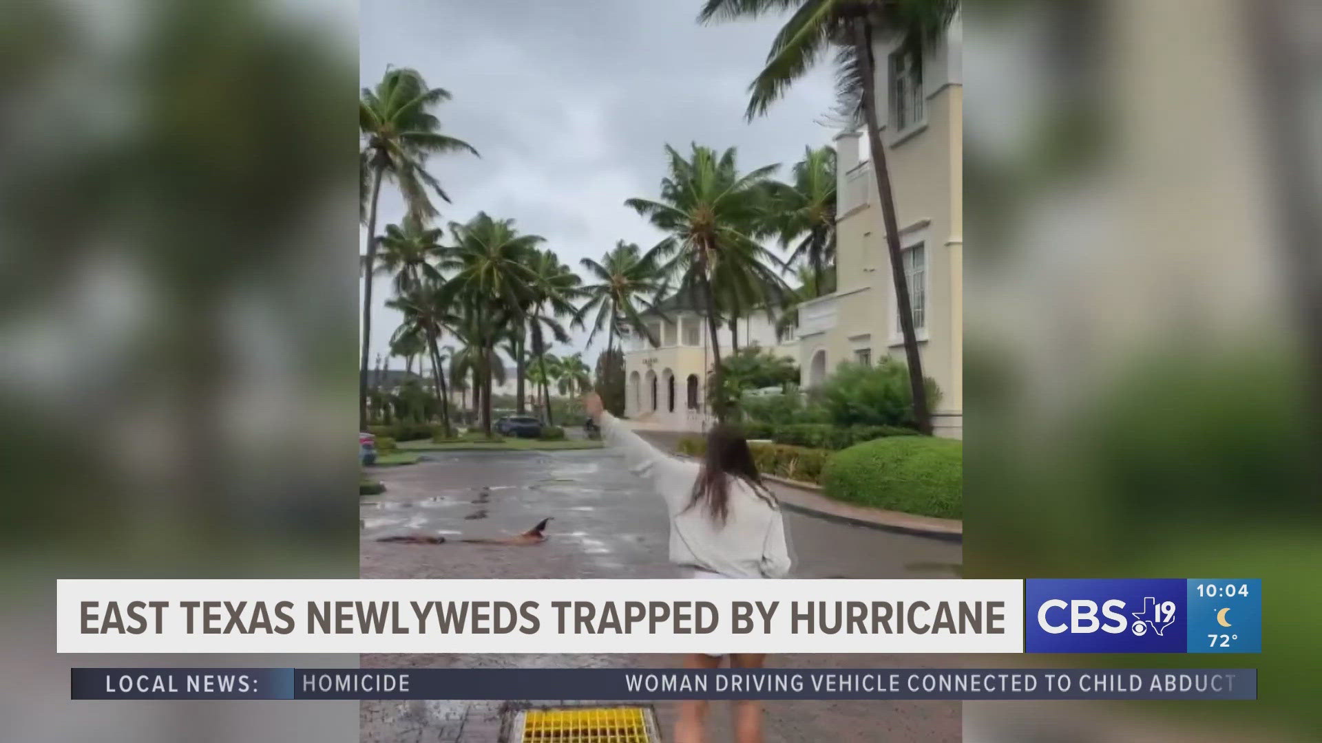 TRAPPED IN PARADISE | Hurricane Melissa strands East Texas newlyweds ...