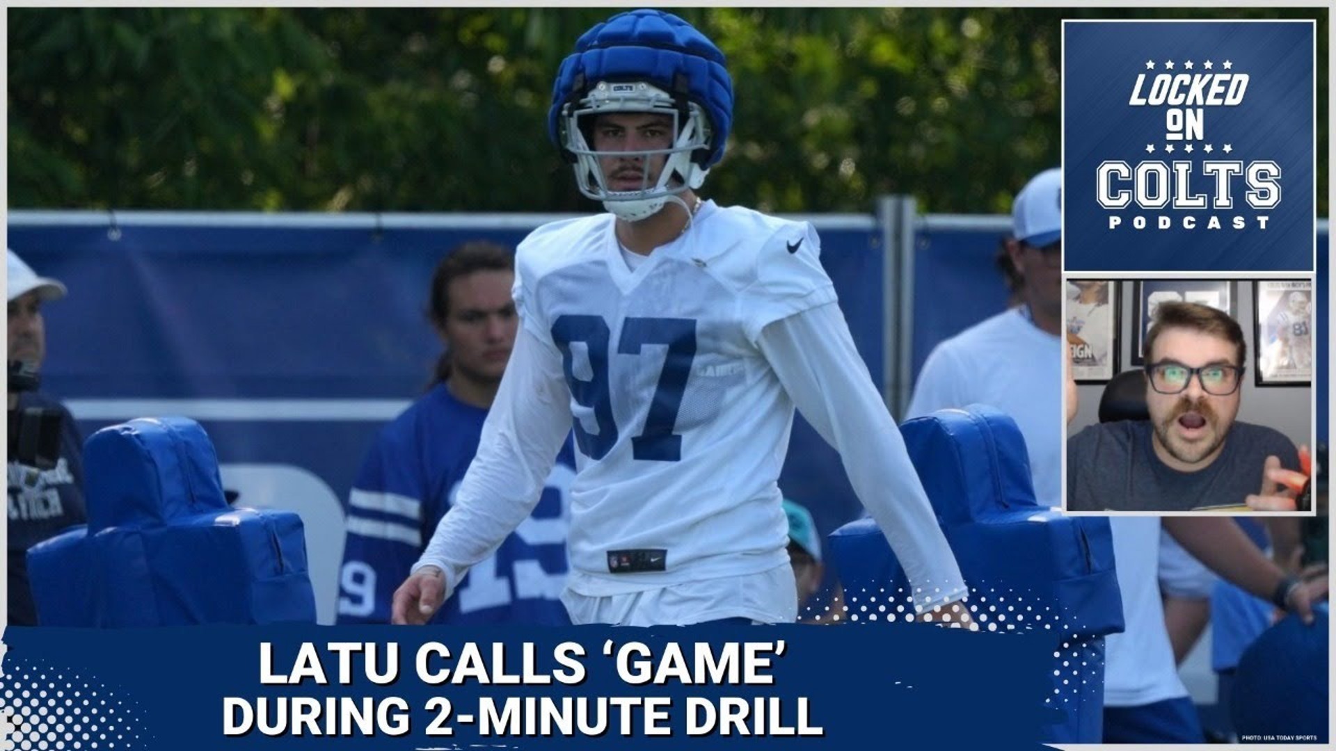 Indianapolis Colts' Laiatu Latu Dominant vs. Anthony Richardson ...