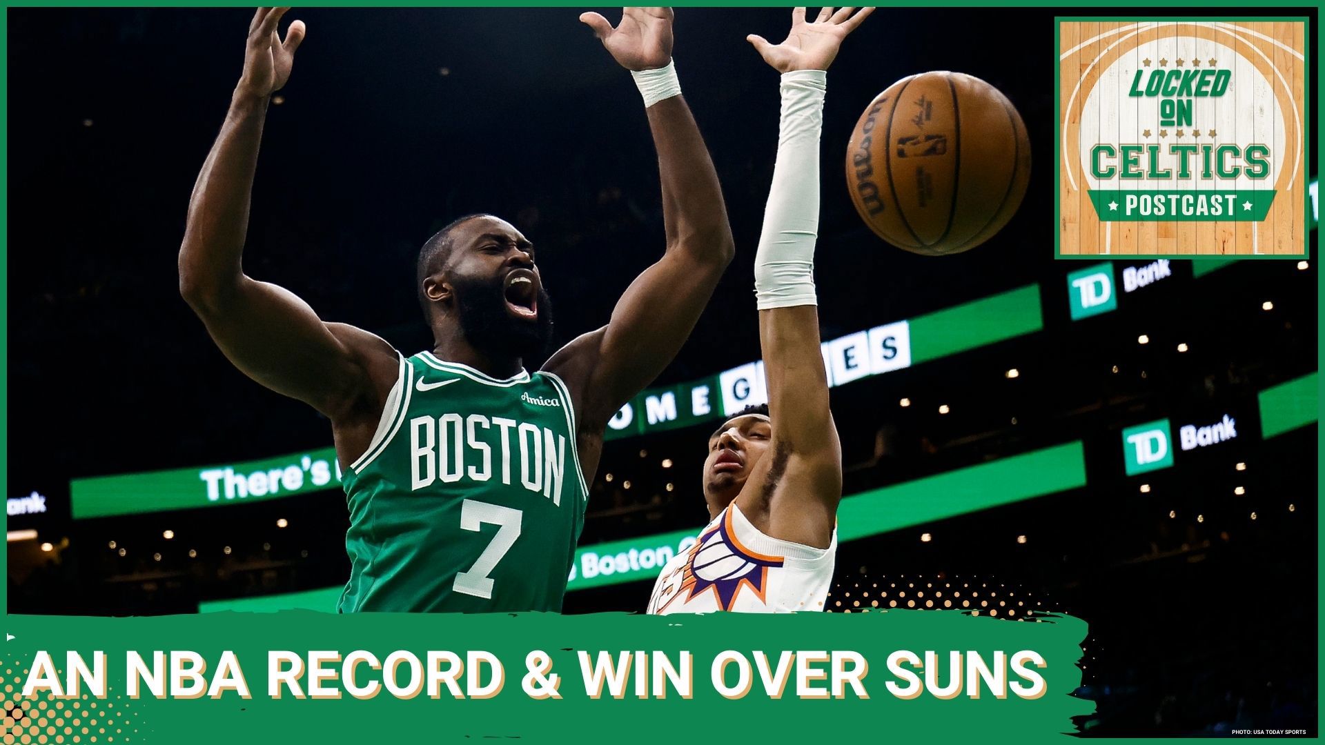 CELTICS POSTCAST- Jaylen Brown Scores 31 & Celtics Blowout the Phoenix ...