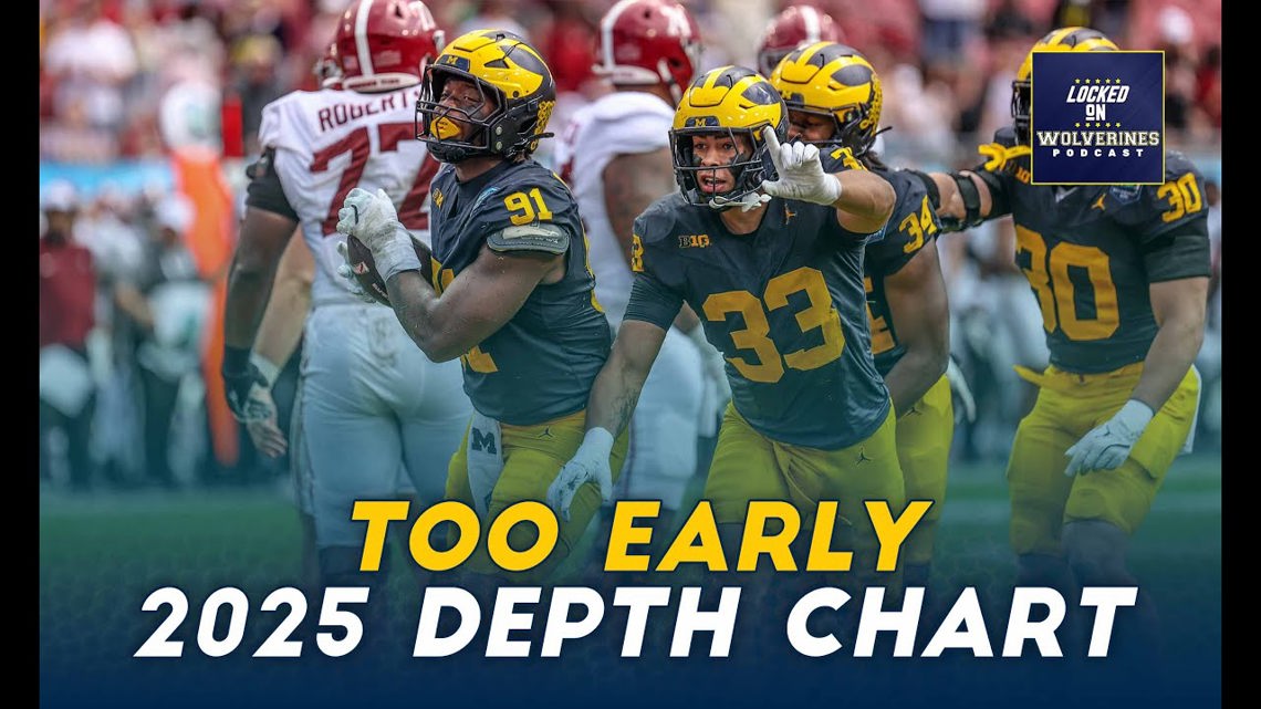 Michigan Wolverines' Potential 2025 Depth Chart: Who Stands Out ...