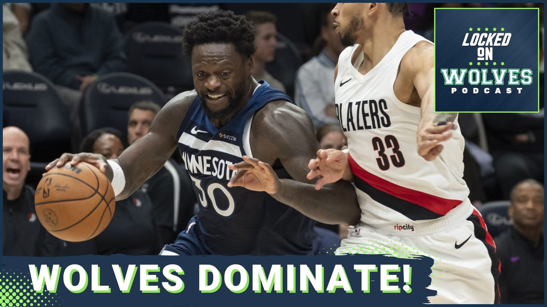 Jaden McDaniels, Julius Randle Lead Minnesota Timberwolves' DOMINANT ...