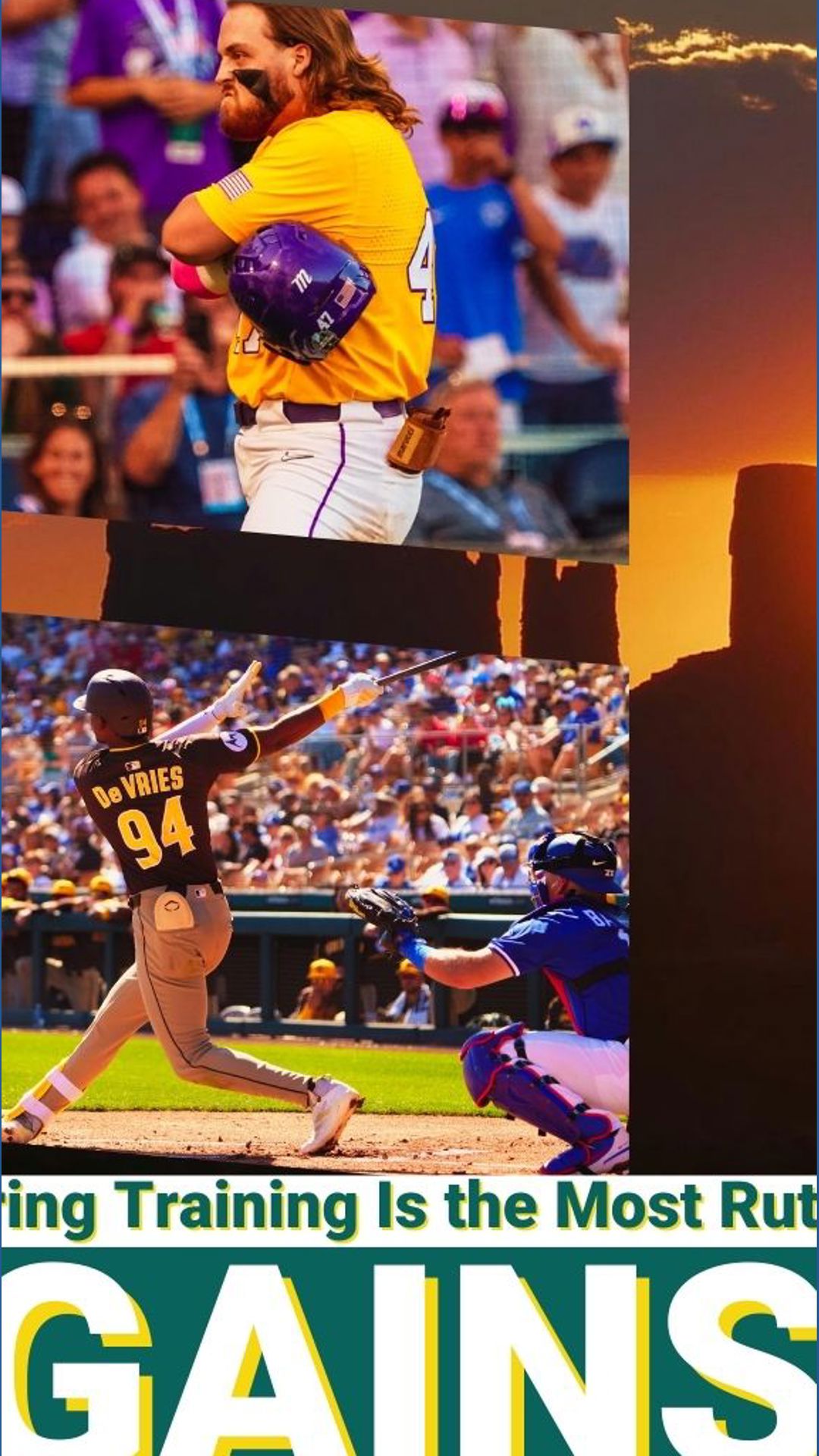 AGAINST ALL ODDS: Why Spring Training Is The Most Brutal Tryout in ...