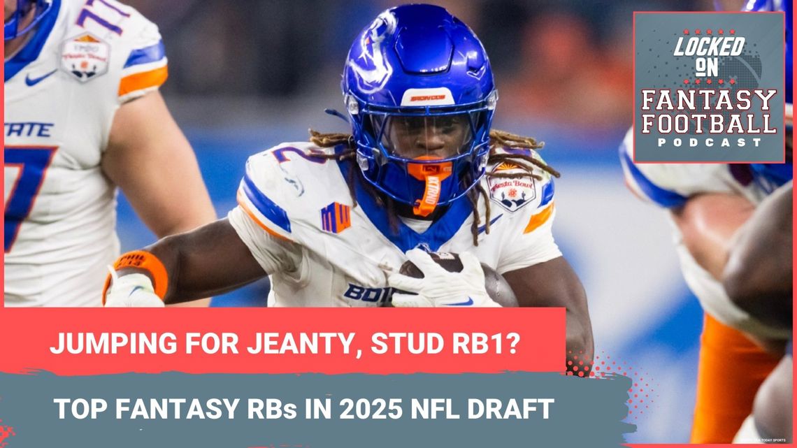 TRUST Ashton Jeanty as STUD ROOKIE RB1? Best fantasy running backs in ...