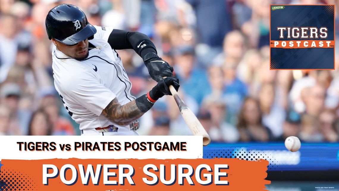 TIGERS POSTCAST: POWER SURGE! Detroit Tigers SMASH 4 Home Runs, BEAT ...