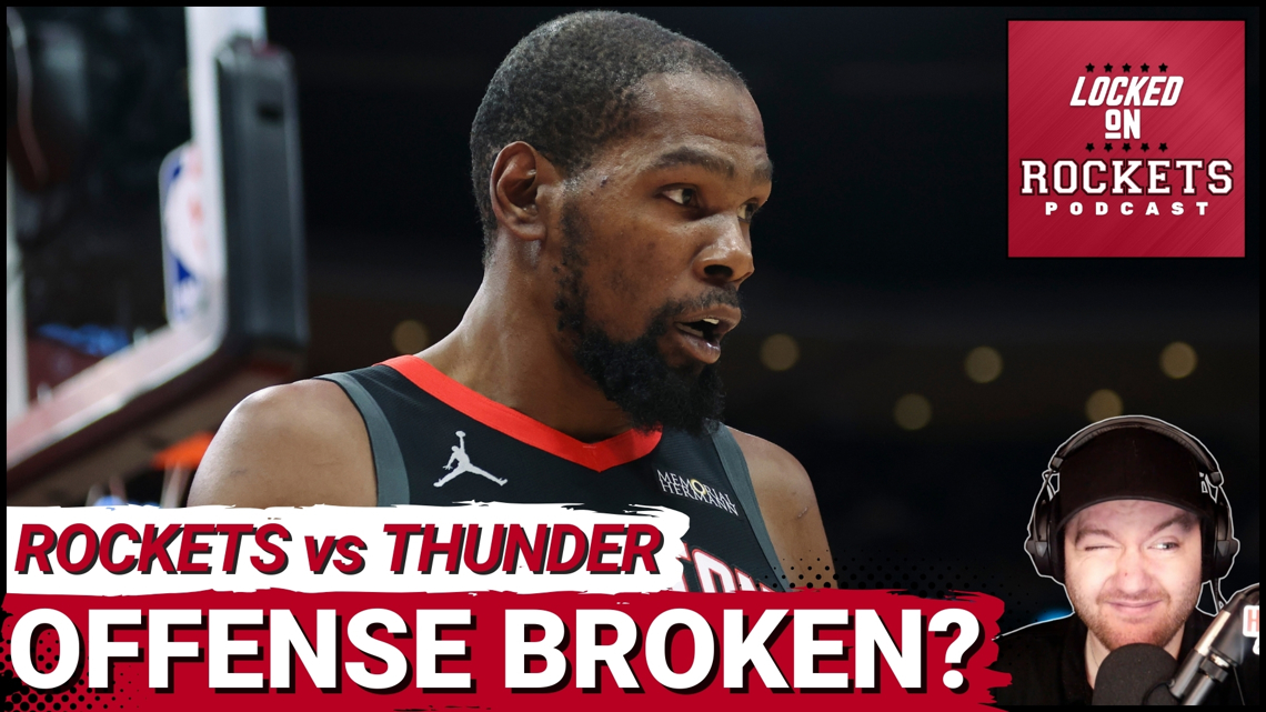 Rockets Offense EXPOSED Vs Thunder, Kevin Durant, Alperen Sengun & Ime ...