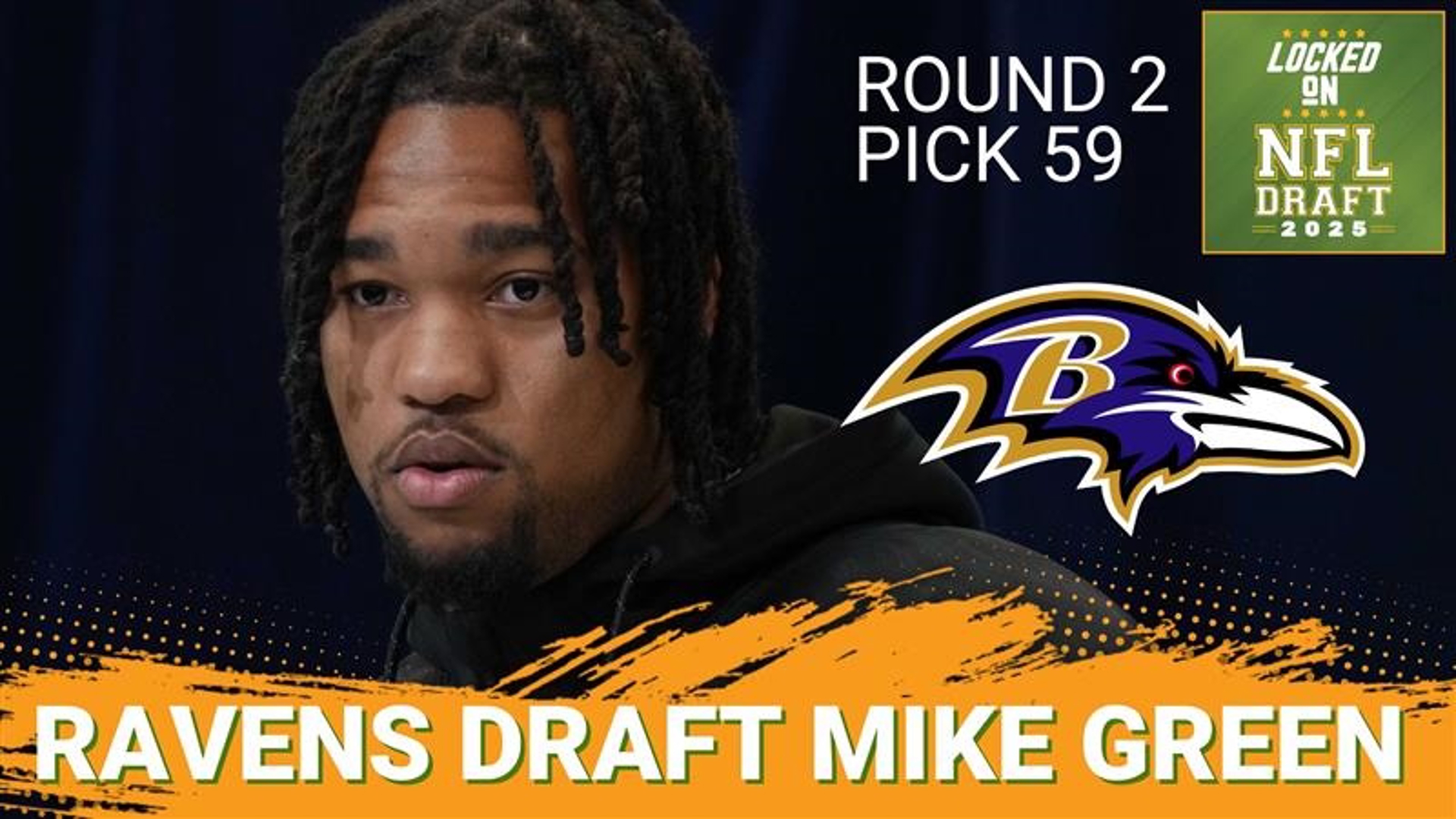 Baltimore Ravens Select Mike Green with the No. 59 Pick in the 2025 NFL ...