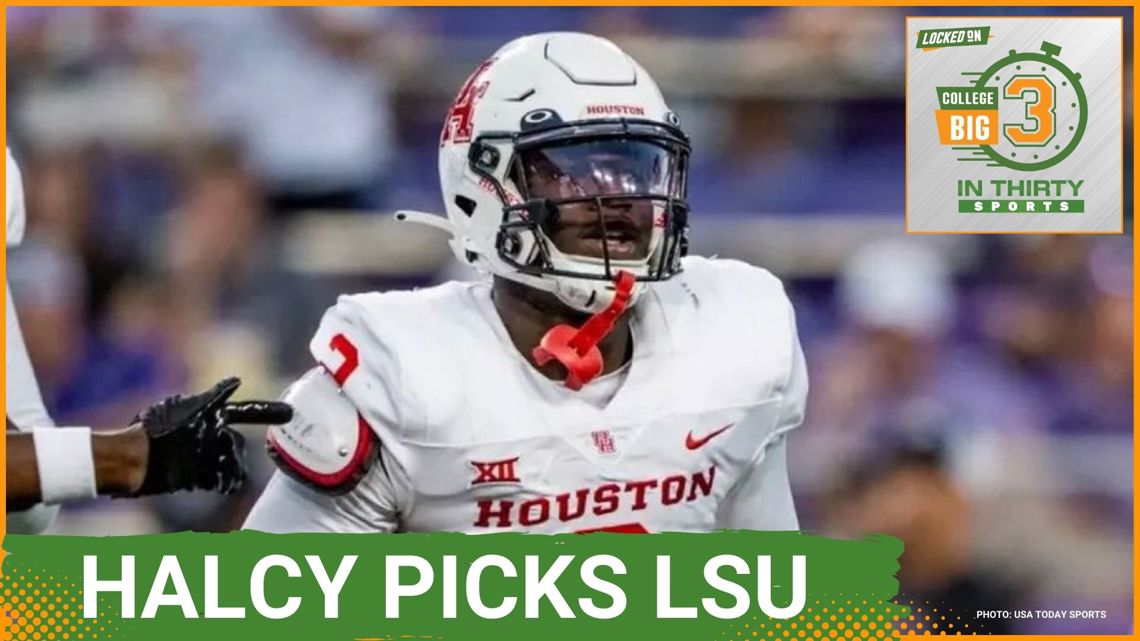 TRANSFER: Former Houston Safety AJ Halcy Picks LSU | The Big 3 in 30 ...
