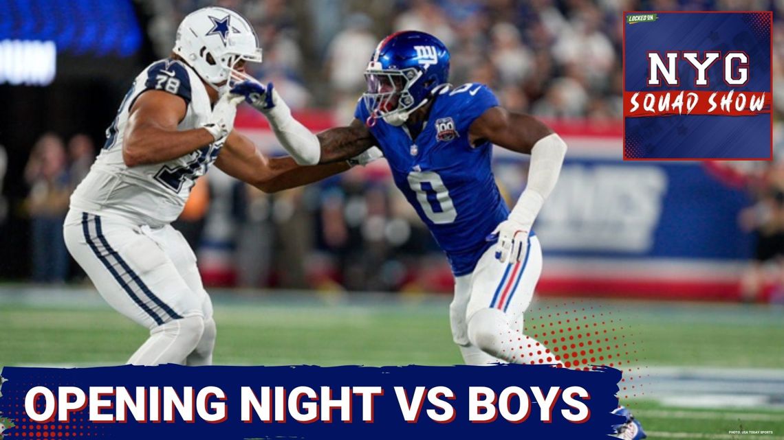 GIANTS SQUAD SHOW: Giants vs Cowboys Week 1, OBJ Update, Rookie Camp ...