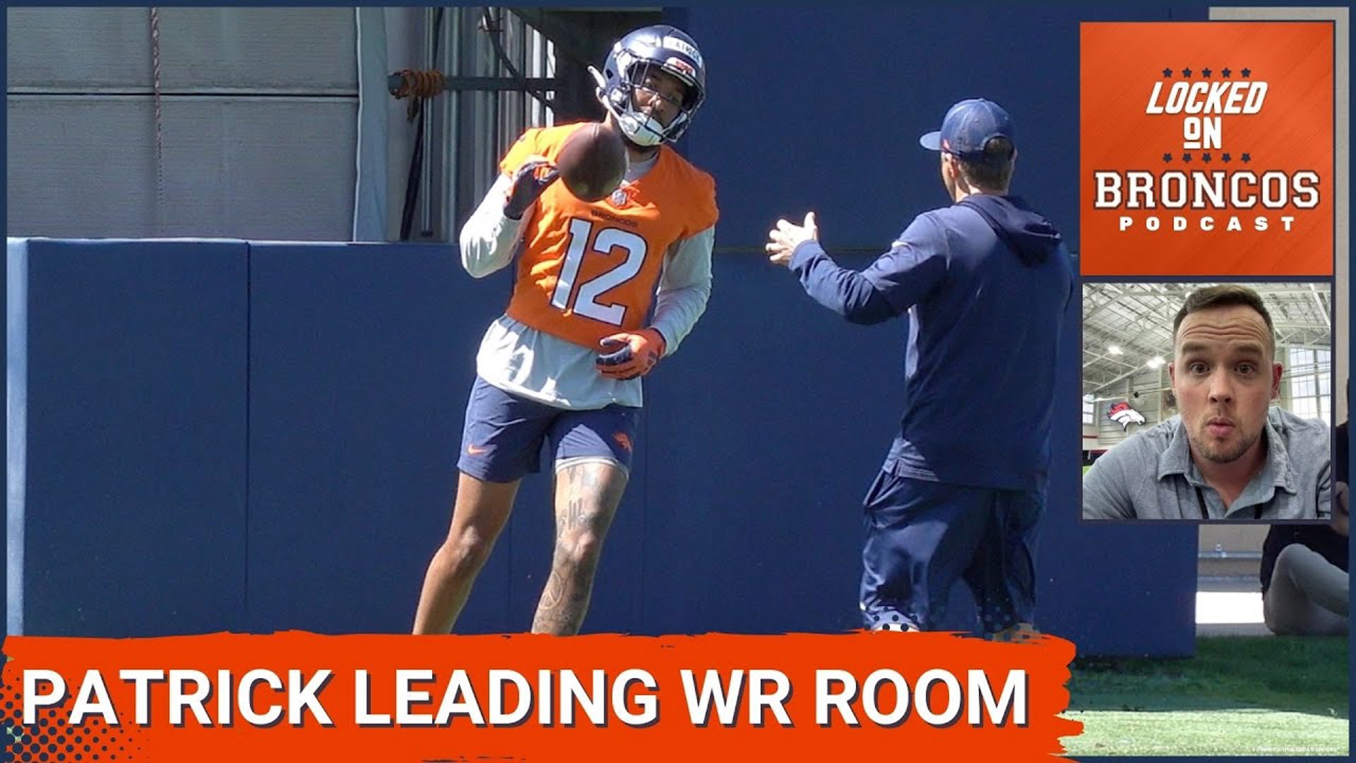 Denver Broncos Veteran WR Tim Patrick Stepping Up at OTAs | newswest9.com