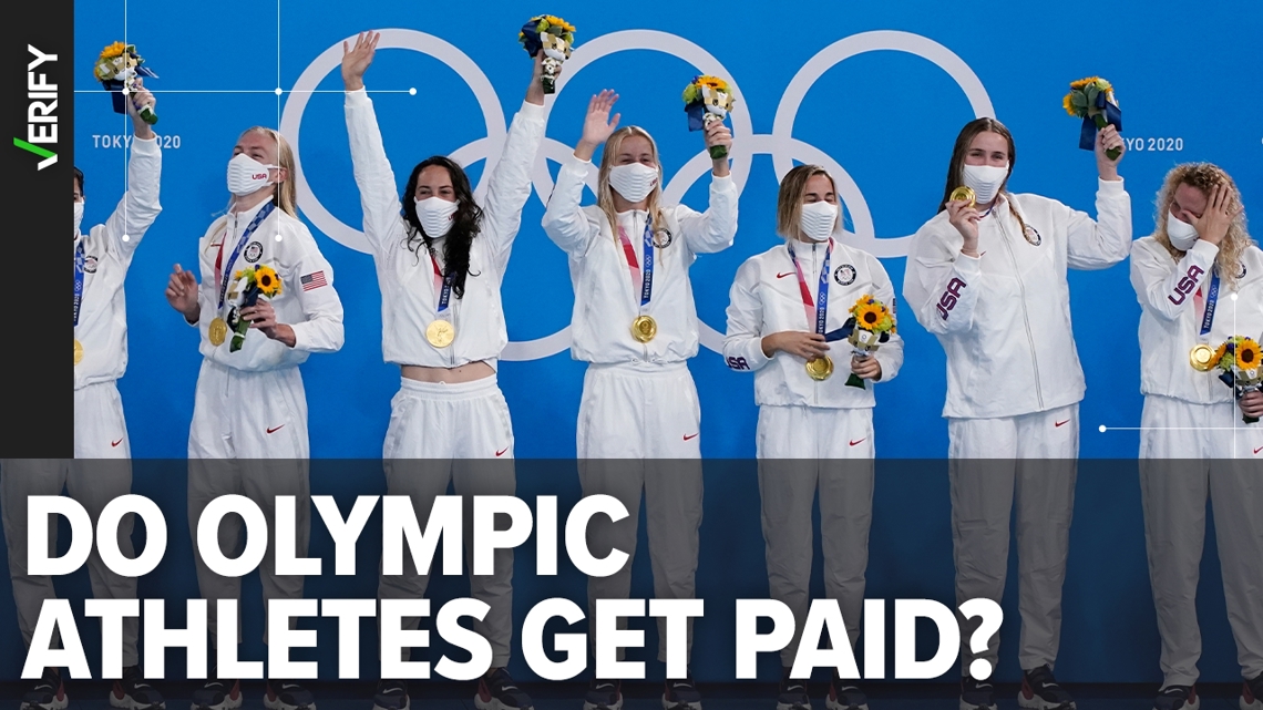 We VERIFY whether athletes get paid to go to the Olympics | newswest9.com