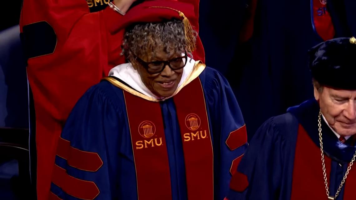 Opal Lee receives SMU honorary degree | newswest9.com